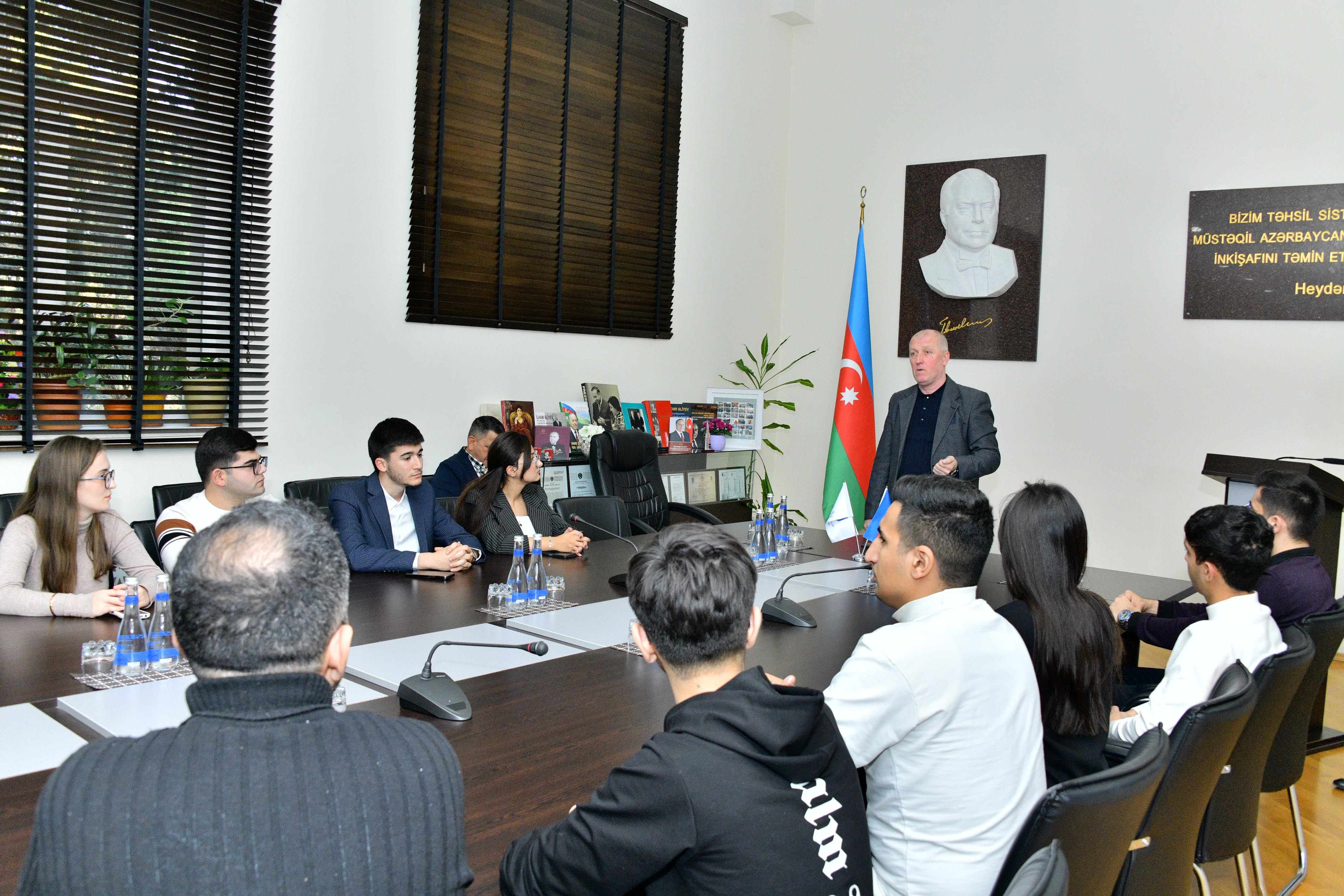 National Leader Commemorated at SSU | SSU - Sumgait State University ...