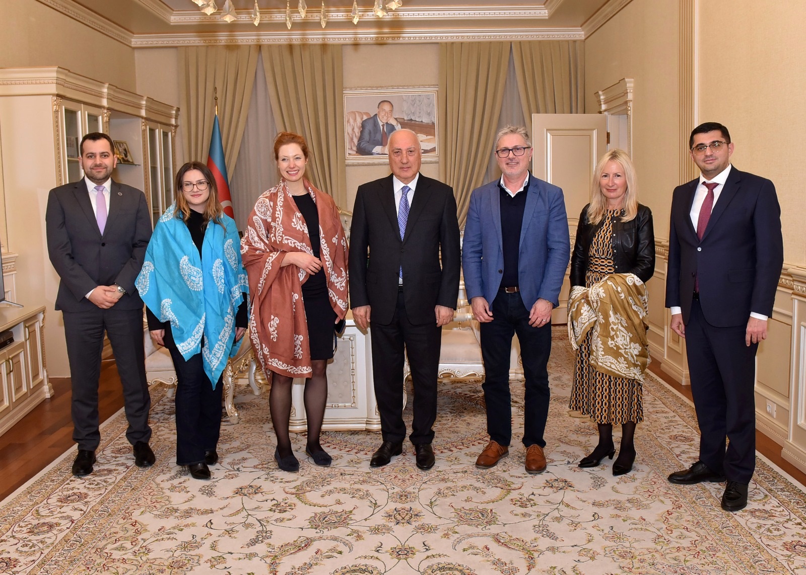 A meeting was held between the head of the Sumgayit City Executive ...